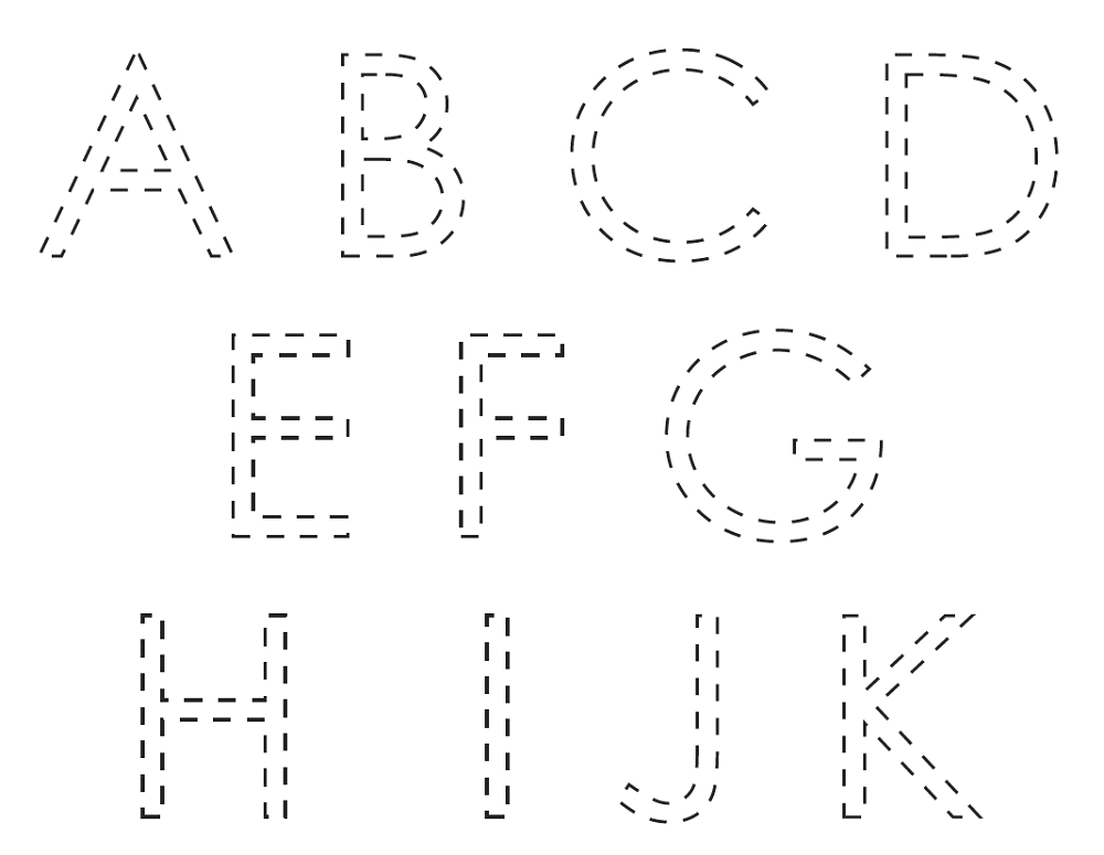 Free Letter Tracing For Toddlers Tracing Worksheets