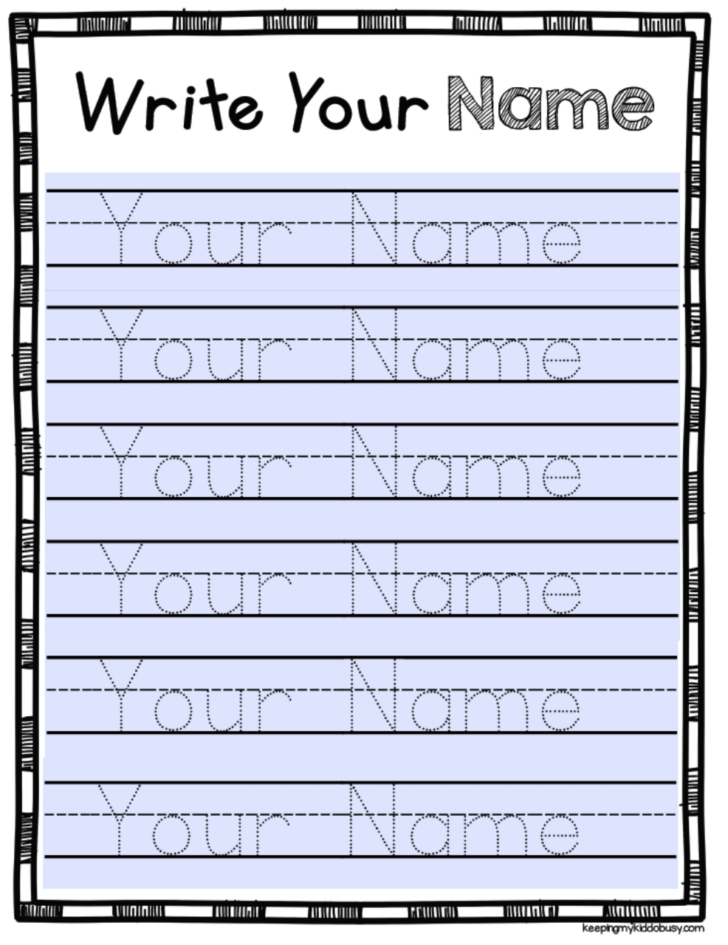 Dotted Name Tracing Worksheets AlphabetWorksheetsFree | Tracing Worksheets