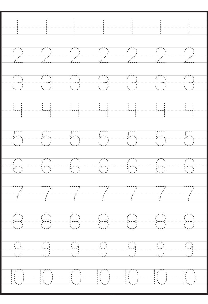 Free Word Tracing Worksheets For Preschool Tracing Worksheets