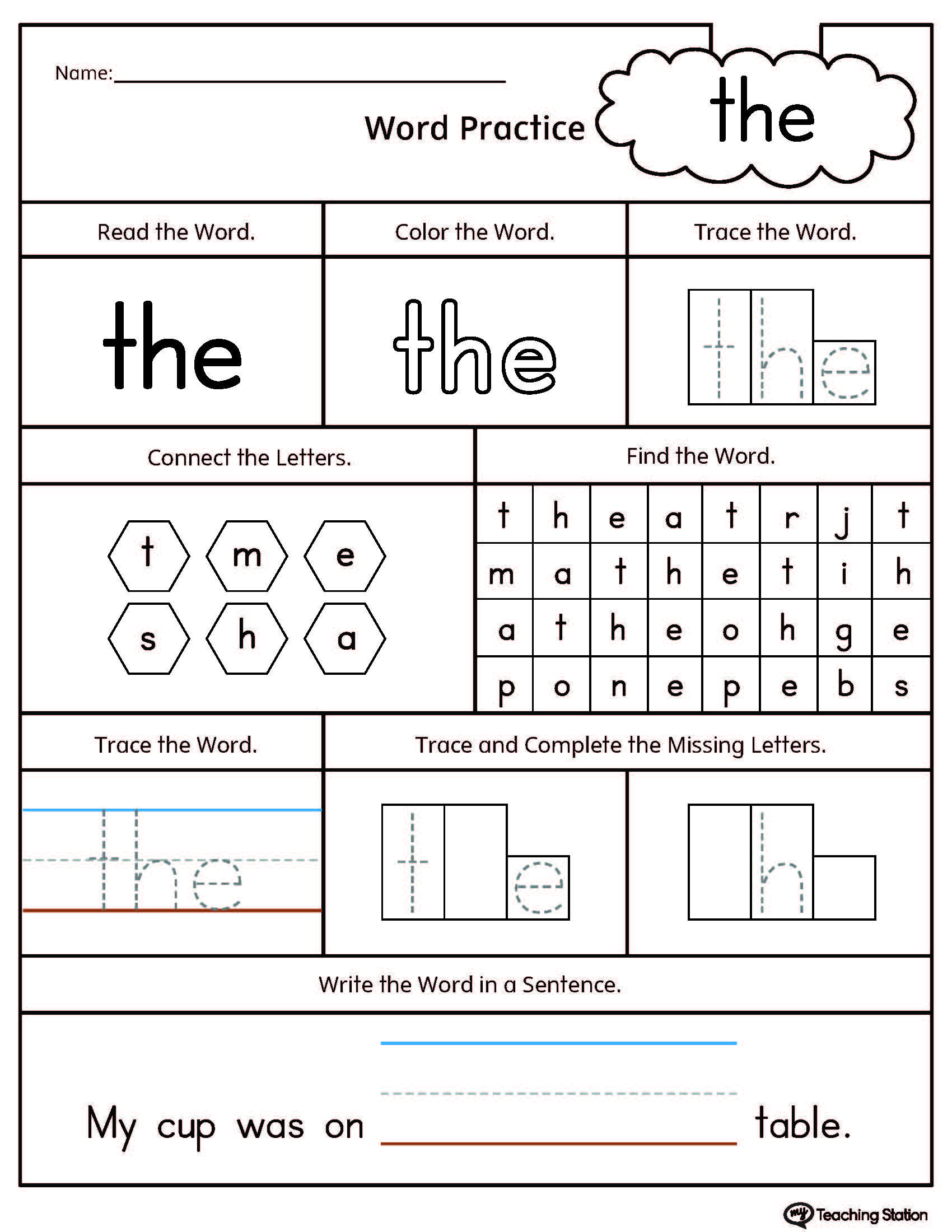 Free Sight Word Tracing Worksheets Tracing Worksheets Free Sight Word Tracing Worksheets Tracing Worksheets